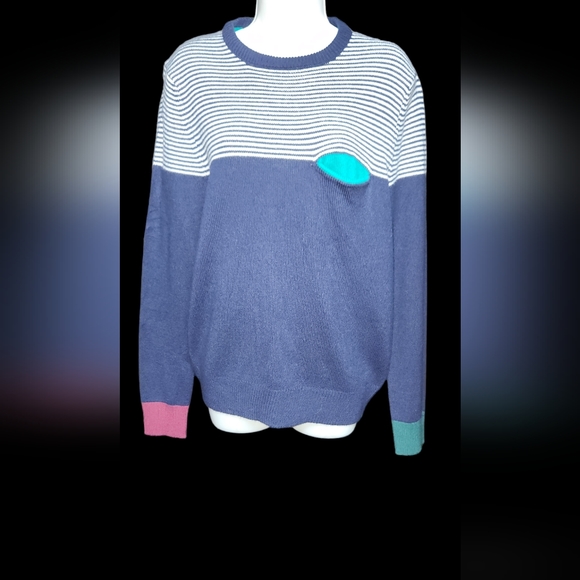 Mossimo Supply Co. | Sweaters | Vintage Colorblock Mossimo Sweater ...